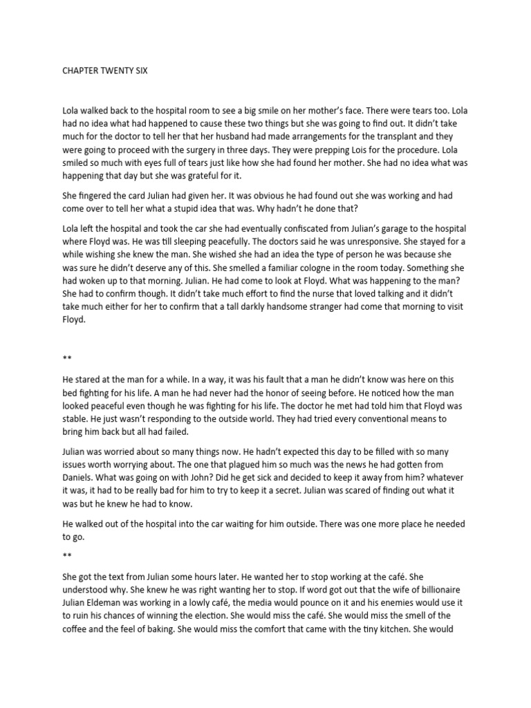 Accidental Marriage - Chapter 26 | PDF