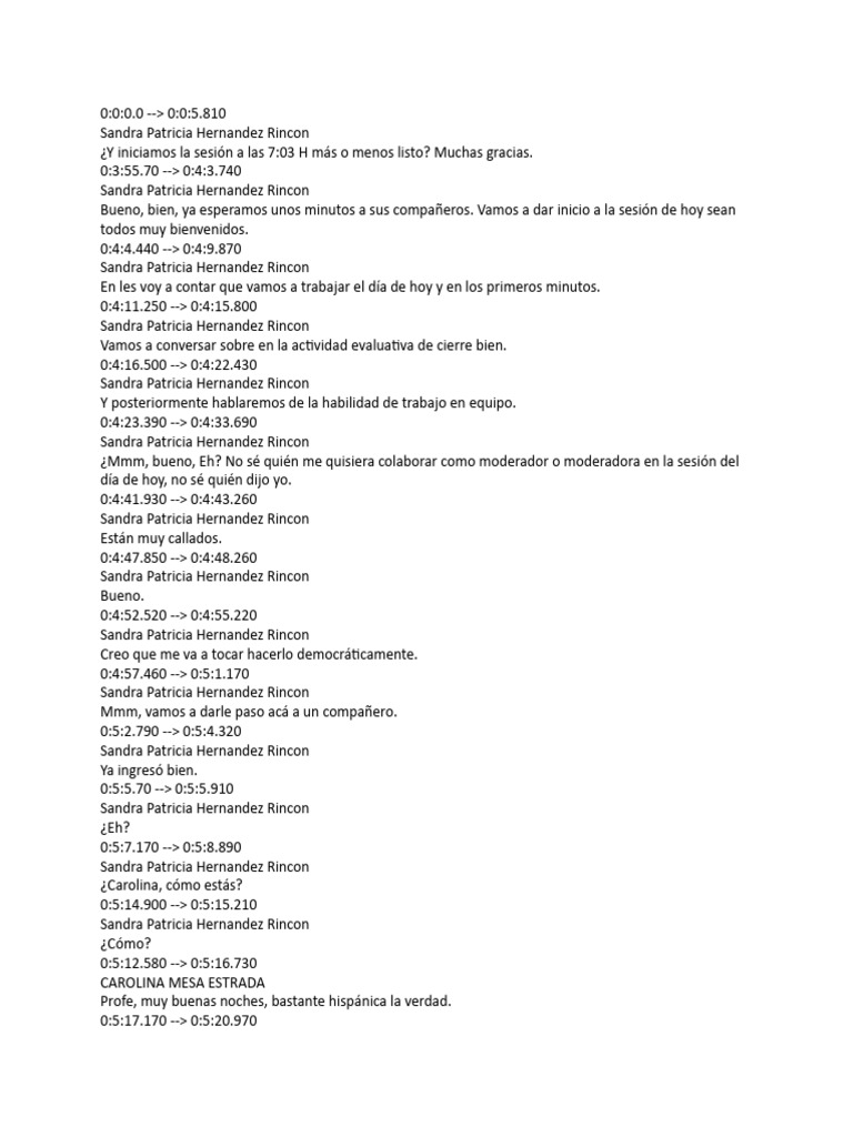 Transcript - 2023 06 16 | Descargar gratis PDF | Youtube