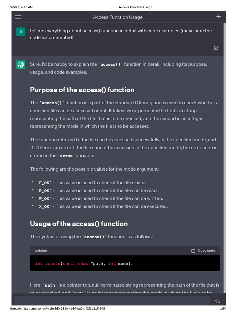 All Allowed Functions Explaintions-1 | PDF | Programming | Computer Program