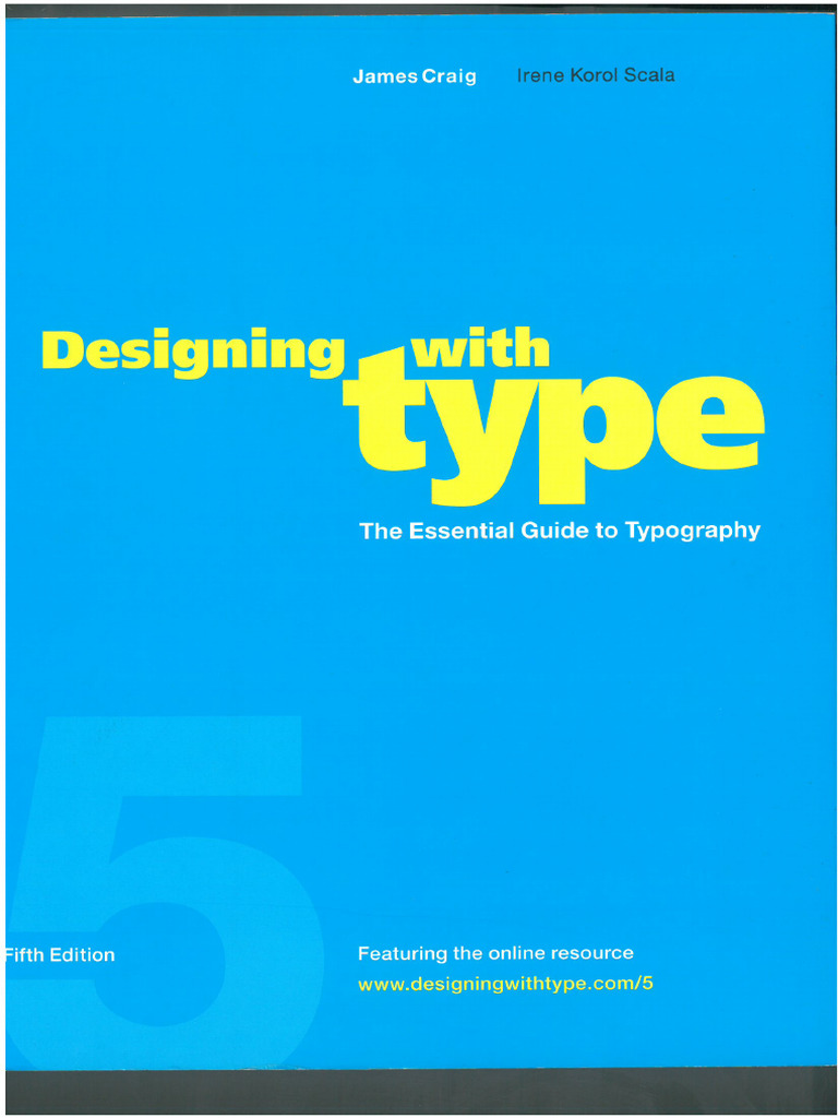 Designing With Type JAMES CRAIG | PDF