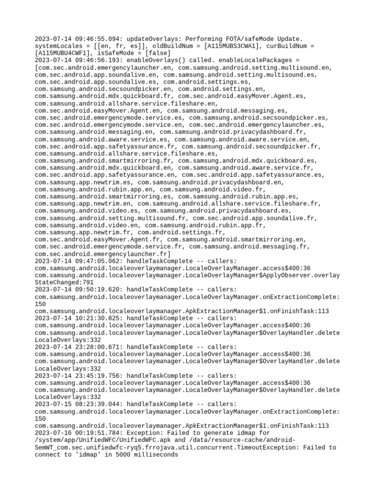 Lom Log | PDF | Android (Robot) | Proprietary Software