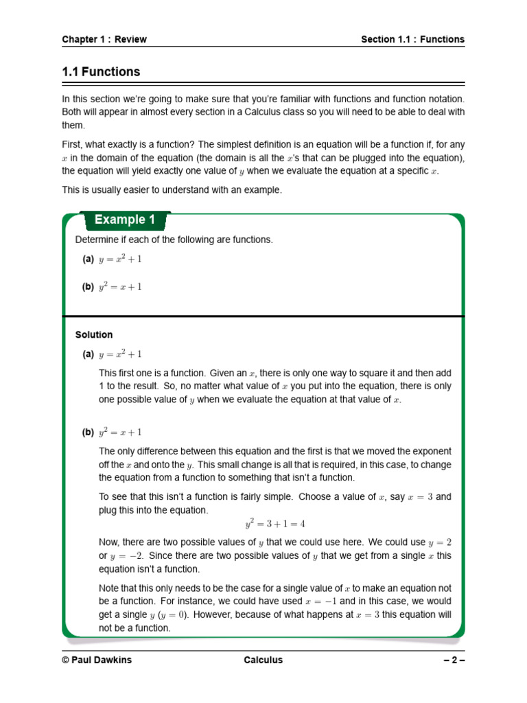 Functions Beginning | Download Free PDF | Function (Mathematics ...