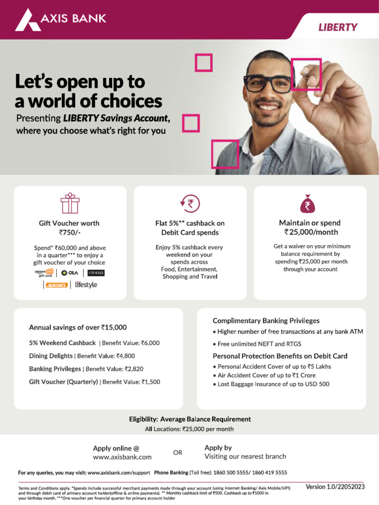 Liberty Savings Account One Pager | PDF