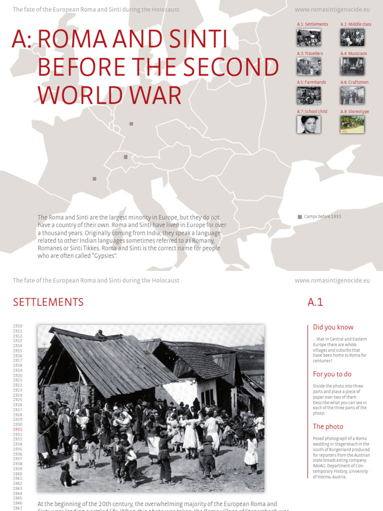 Roma Sinti All I 2014 E | Download Free PDF | Romani People | Romani