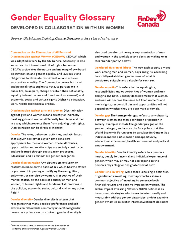 Gender Glossary En Pdf