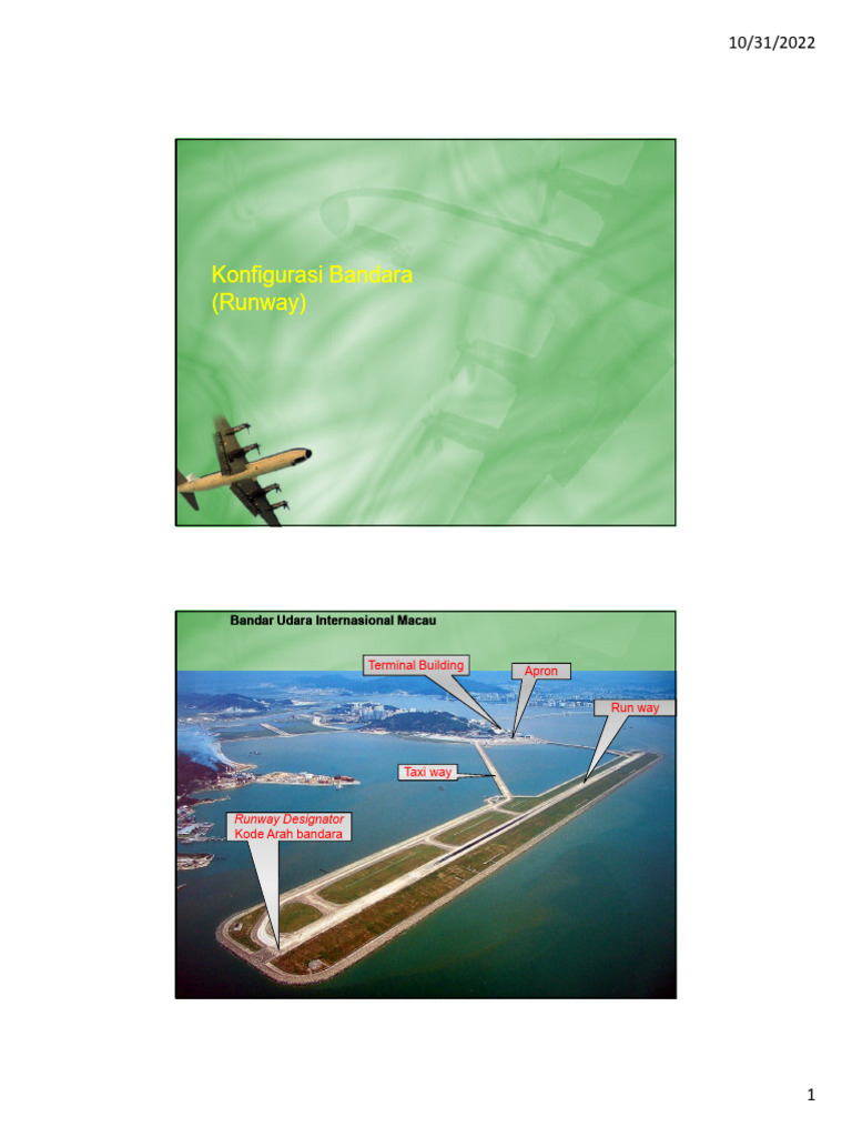 Pertemuan 6 Konfigurasi Runway | PDF