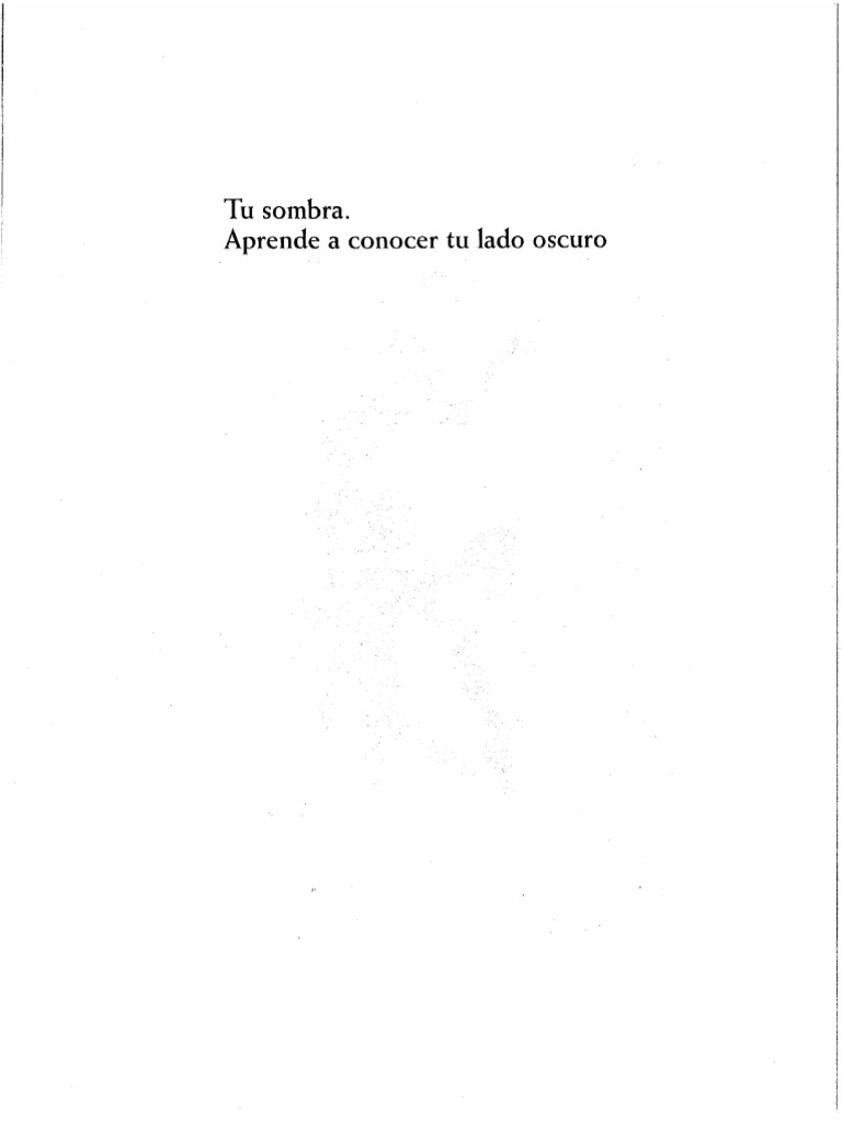 Robin Robertson-Tu-sombra - Aprende A Conocer Tu Lado Oscuro | PDF
