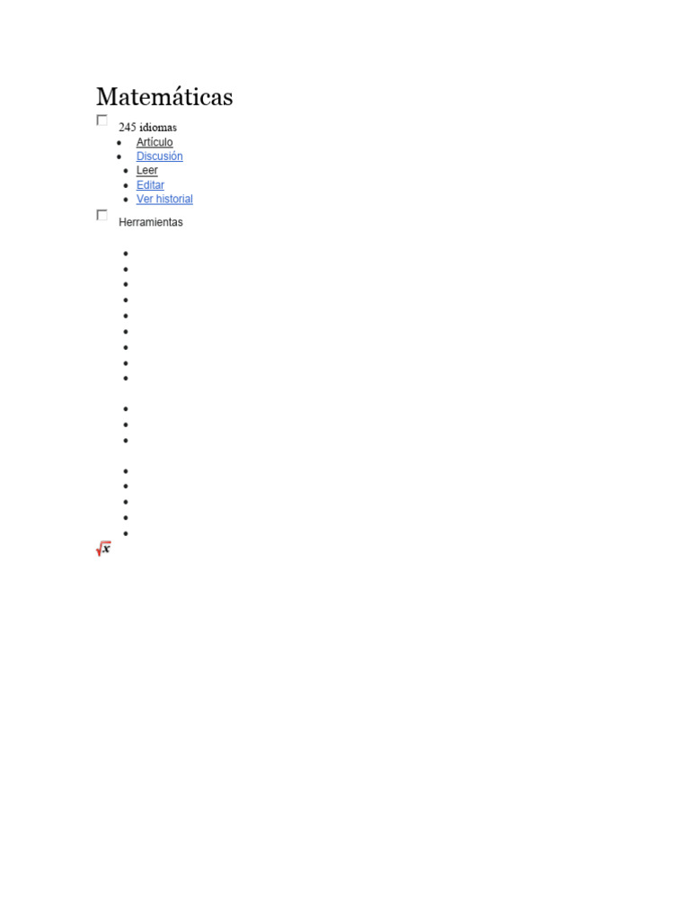 Matemáticas | Descargar gratis PDF | Matemáticas | Science