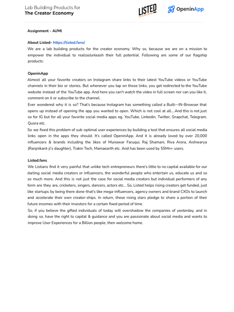 Ai ML Assignment 1 - Lip Sync | PDF | Computing | Cyberspace