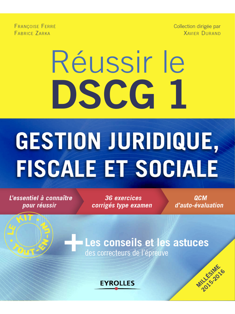 Réussir Le DSG1 | PDF