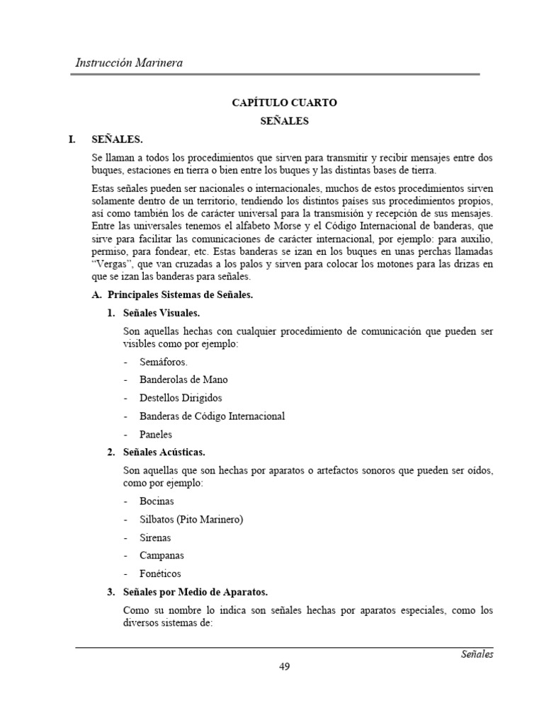 004 CUARTO CAPITULO SEÑALES | PDF