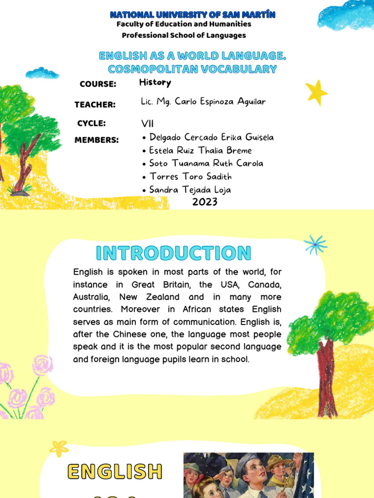 English: A Global Language Overview | PDF | English Language | Cultural ...