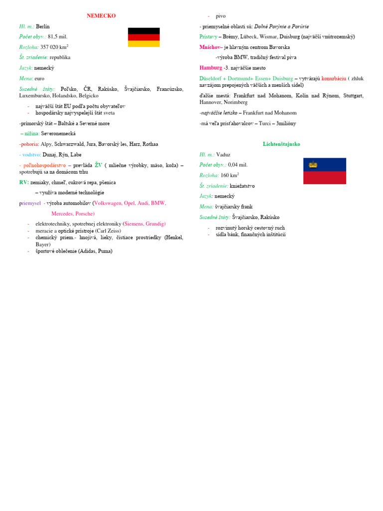 Nemecko - Pozn | PDF