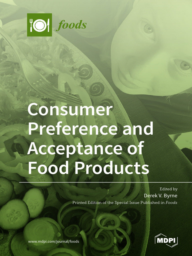 Consumer Preference and Acceptance of Food Products | PDF | Perception ...