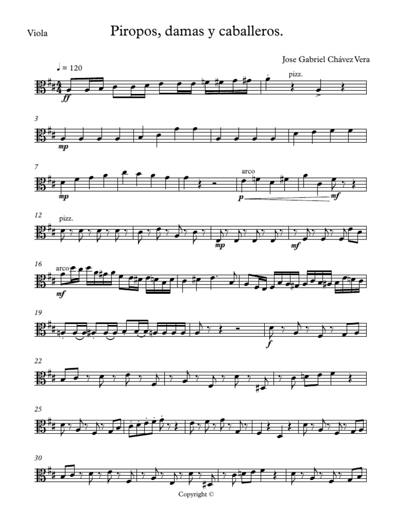 Pirpos Damas y Caballeros - Viola | PDF