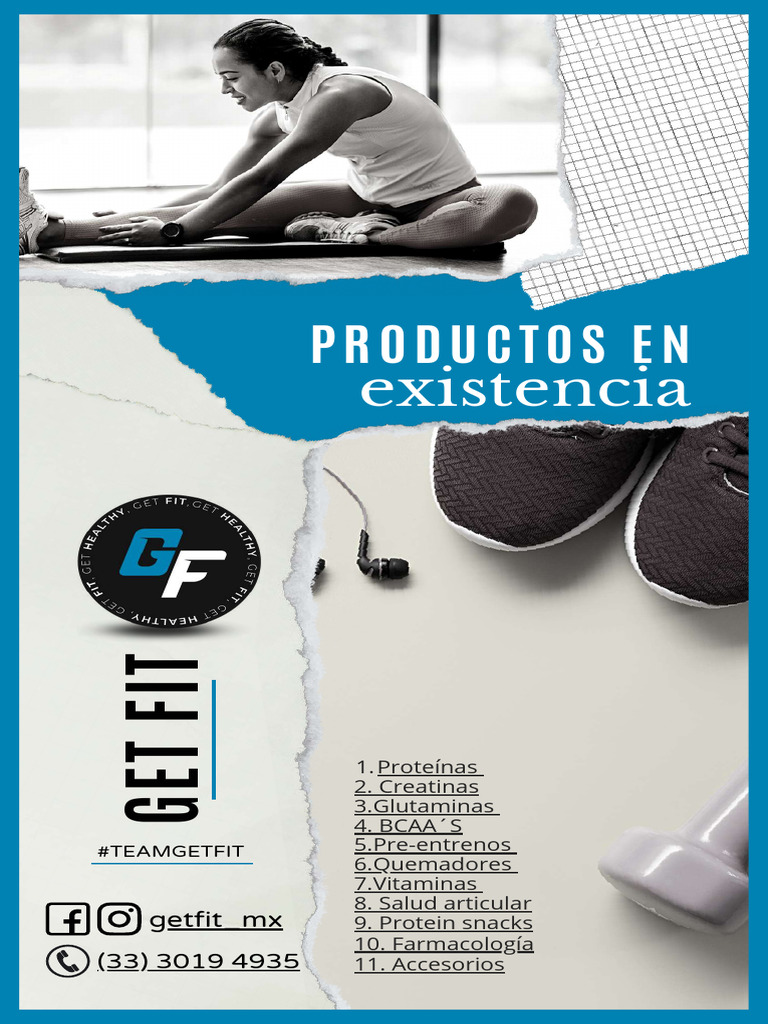 Existencias Get Fit | PDF | Antioxidante | Leche