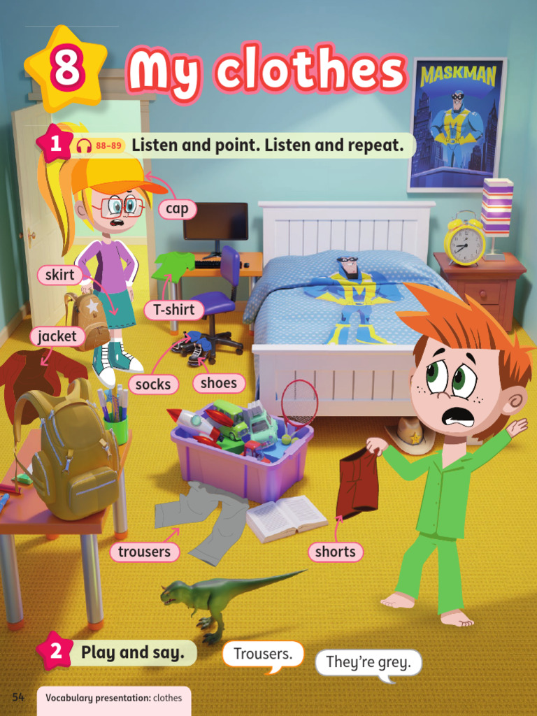 Kids Box New Generation Level 1 Unit 8 Students Book Sample Content | PDF