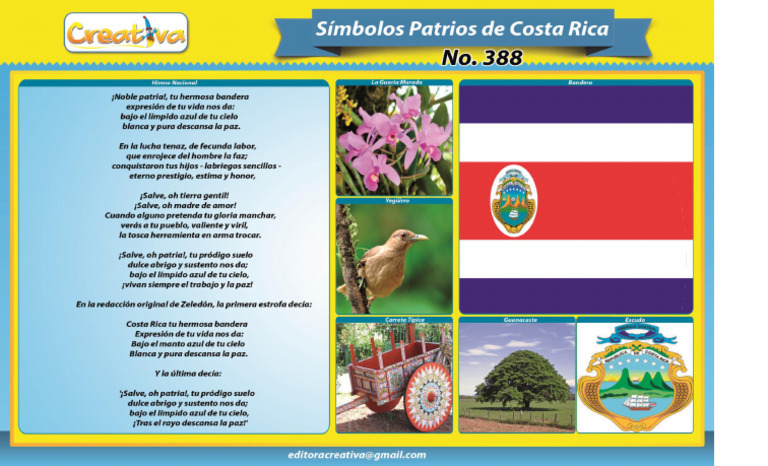 Simbolos Patrios de Costa Rica | PDF