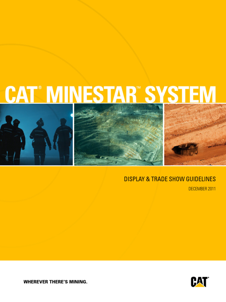 Cat Minestar System Tradeshow Guidelines Final Pdf Icon Computing Logos