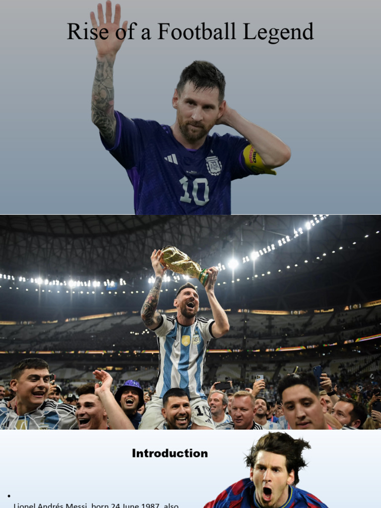 Rise of A Football Legend | PDF | Lionel Messi | Fc Barcelona