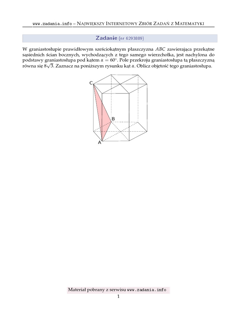 Zadanie: Ajwi Ekszy Nternetowy Biór Ada NZ Atematyki | PDF