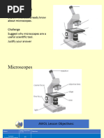 Microscope Calculation Guide Worksheet | PDF | Micrometre | Optics