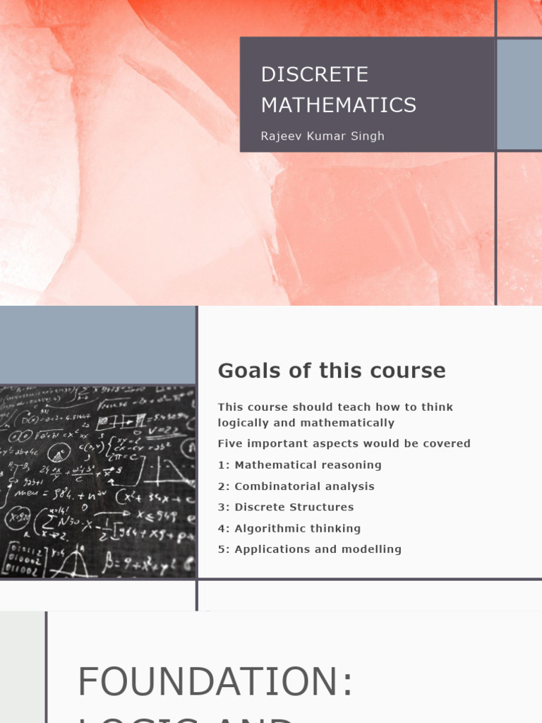Discrete Mathematics Chapter 1 Without Annotaton | PDF | Mathematics ...