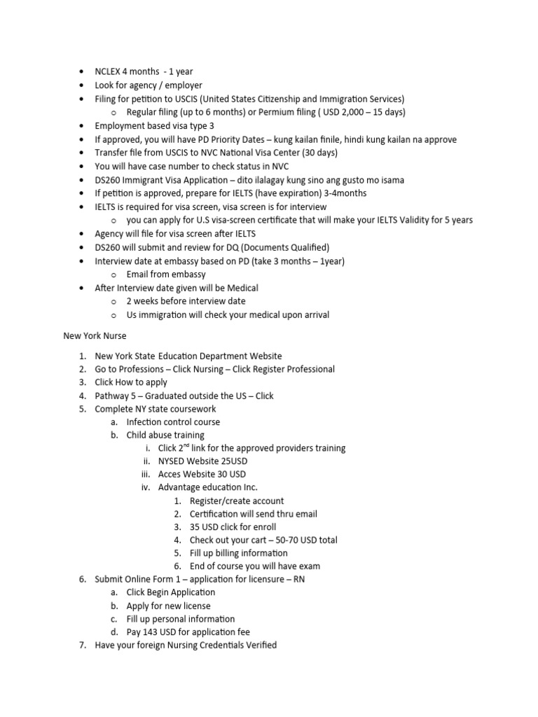 US Nurse | PDF | Immigration To The United States | Human Migration