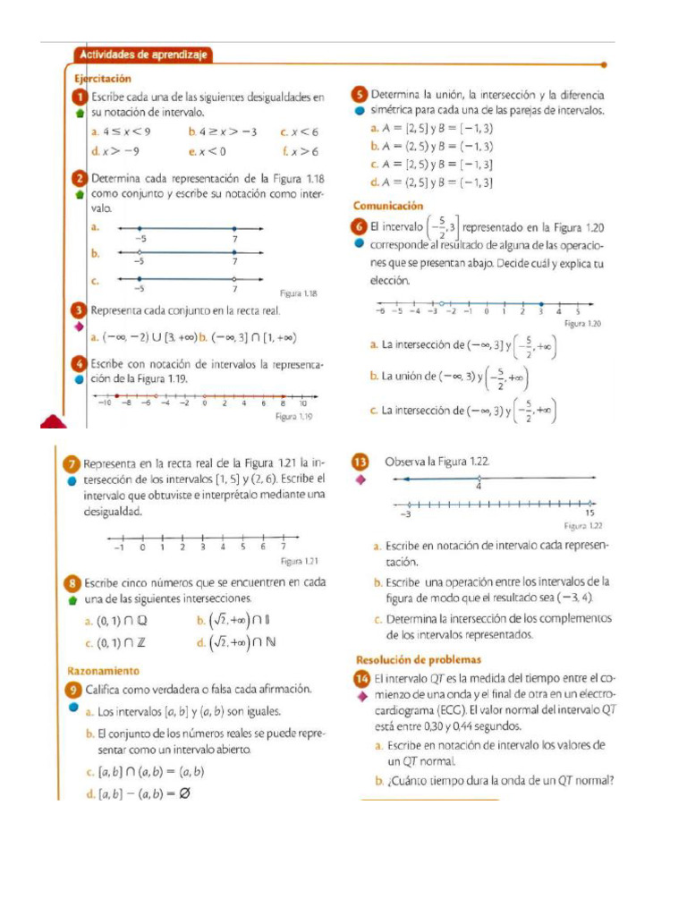 Intervalos y Entornos | PDF