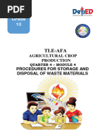Sdo Aurora Tle10 Afa-Acp q4 m1 | PDF | Vegetables | Fruit