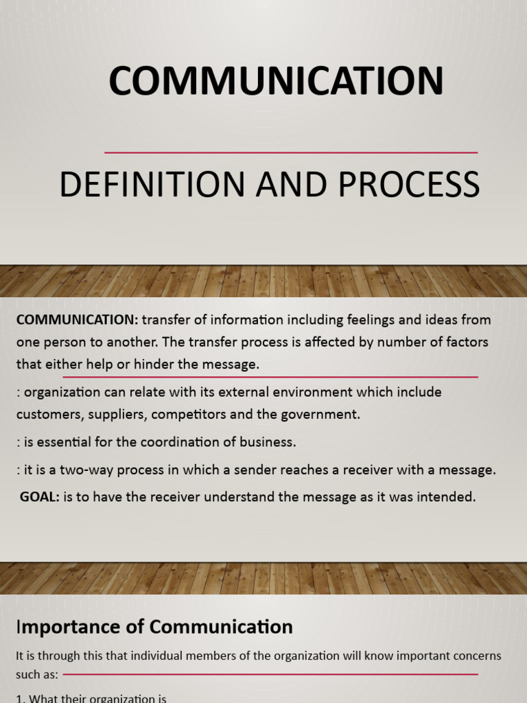 Communication Lecture 1 May 30 | Download Free PDF | Communication | Information