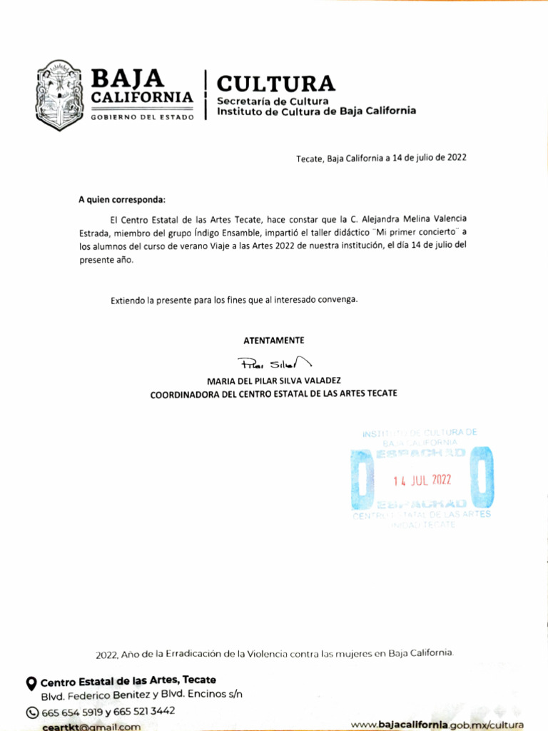 Constancias 1 2 1 | PDF