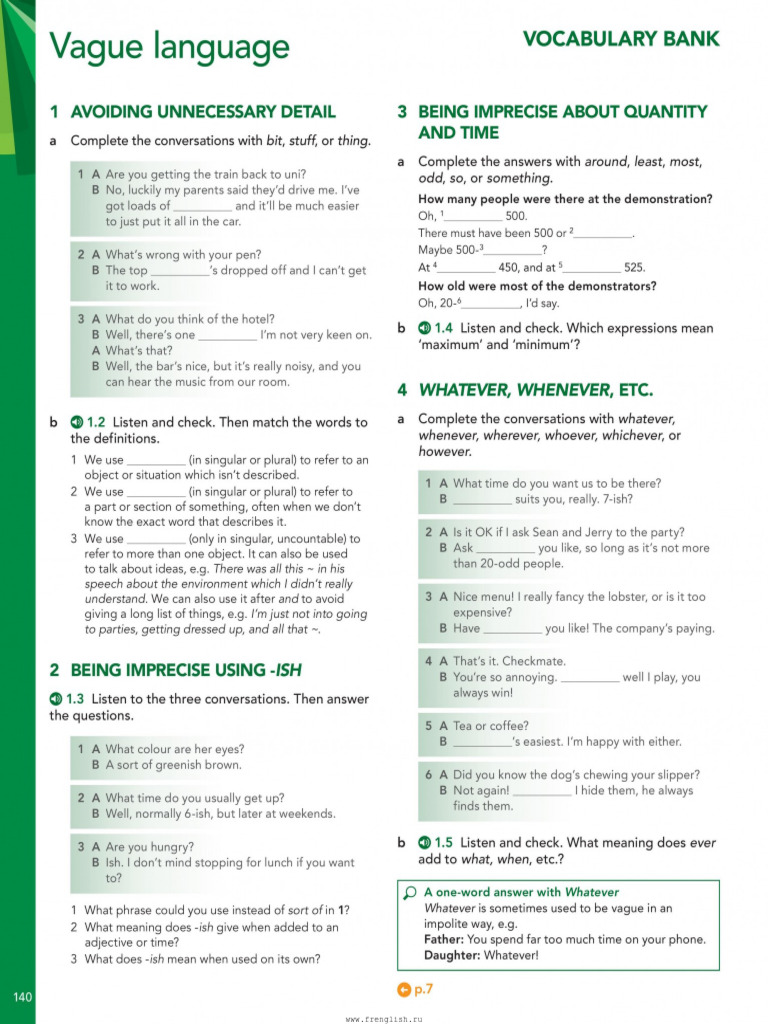 Vocabulary Bank (OCR) | PDF | Interpretation (Philosophy) | Semiotics