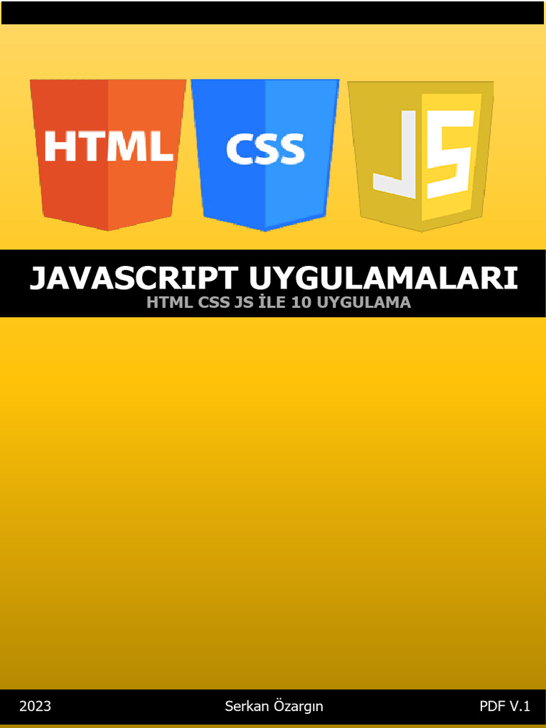 Javascript İle 10 Web Uygulamasi | PDF