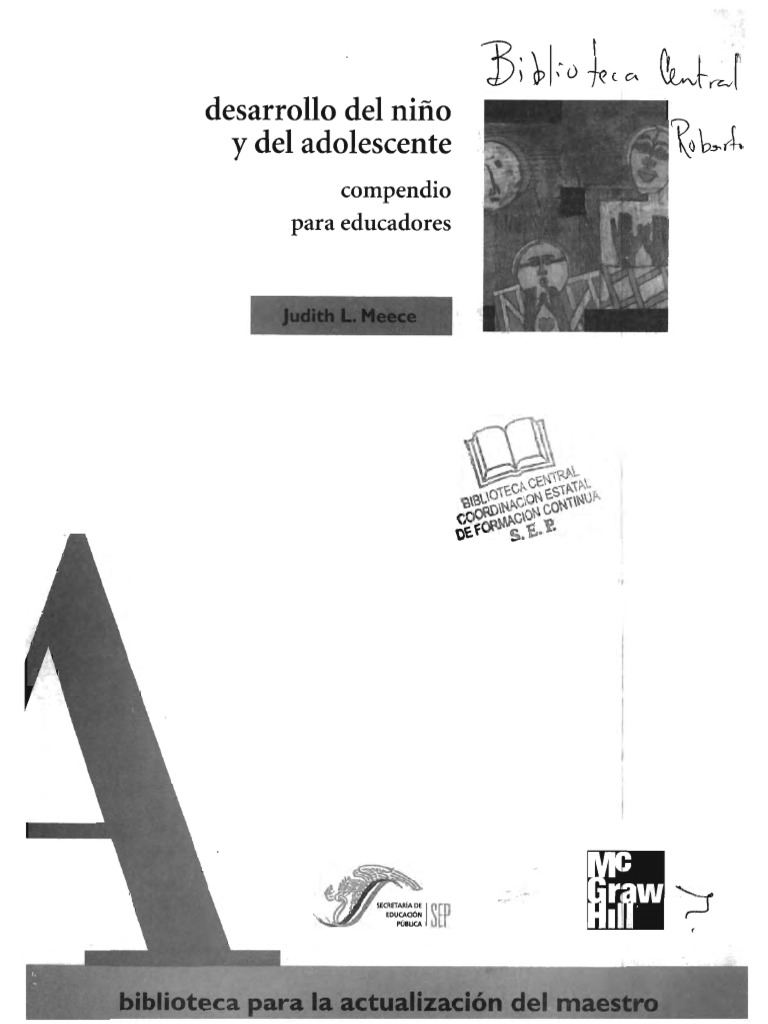 MEECE, Judith Desarrollo Del Niño | PDF