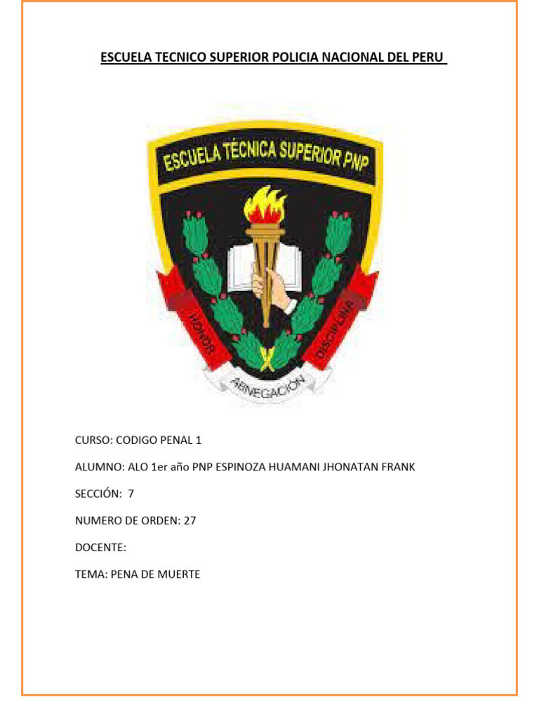 Tai Codigo Penal 1 | PDF | Pena capital | Gobierno