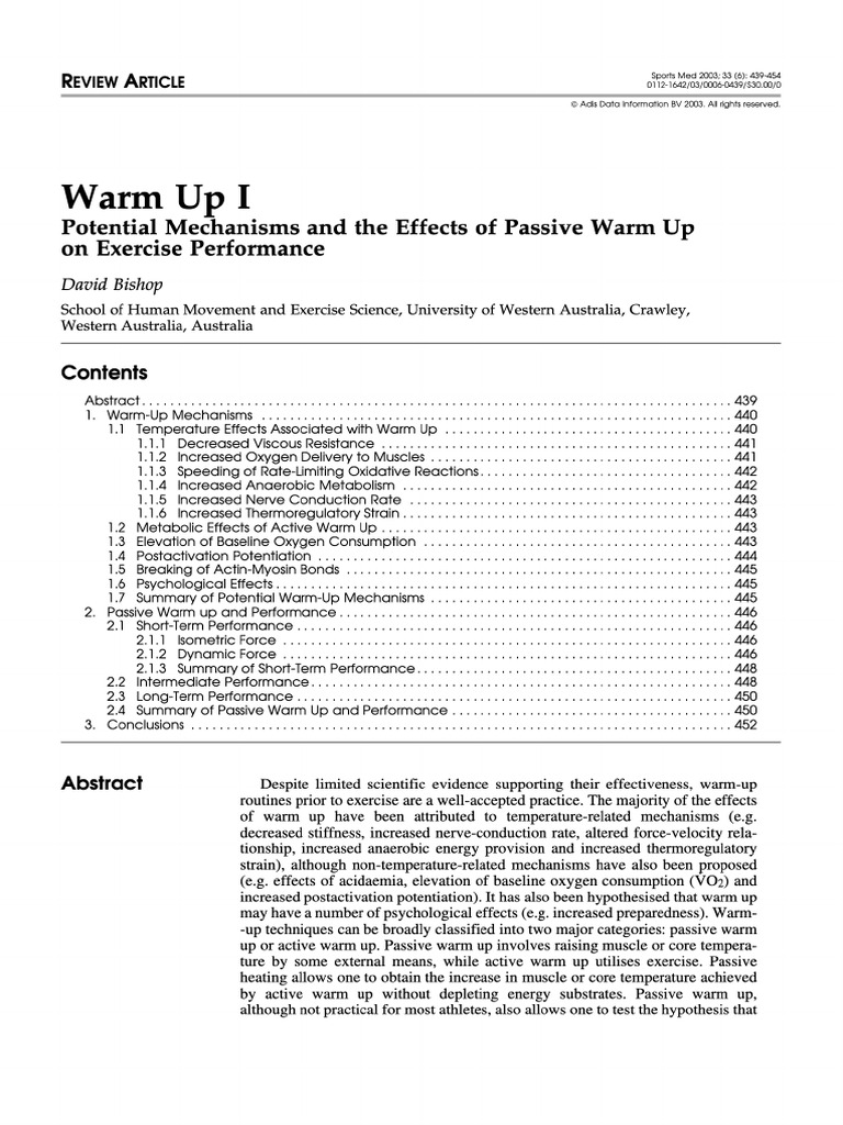 Warm Up 1 | PDF