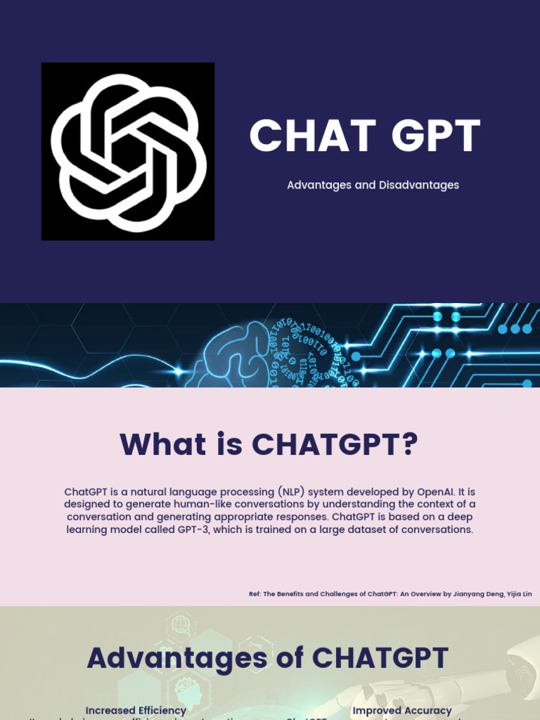 Advantages and Disadvantages of CHATGPT | PDF | Computing | Communication