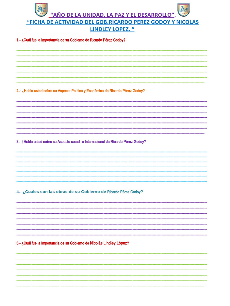 Ficha de Aprendizaje Del Gob - Ricardo Perez Godoy y Nicolas Lindley Lopez | PDF | Ajedrez