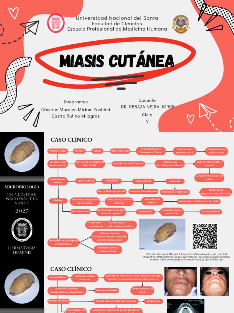 Miasis Cutánea Por Dermatobia Hominis | PDF | Medicina CLINICA ...