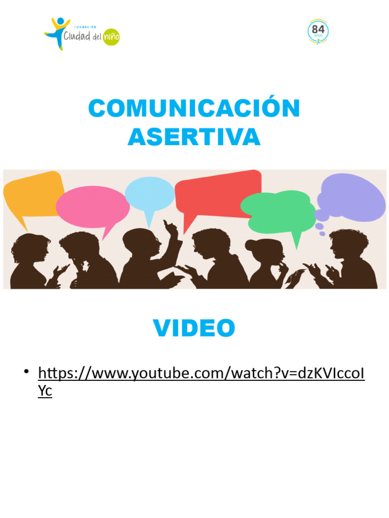 Comunicación Asertiva | PDF