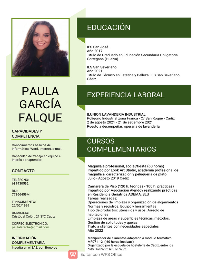 CV Paula 2 | PDF