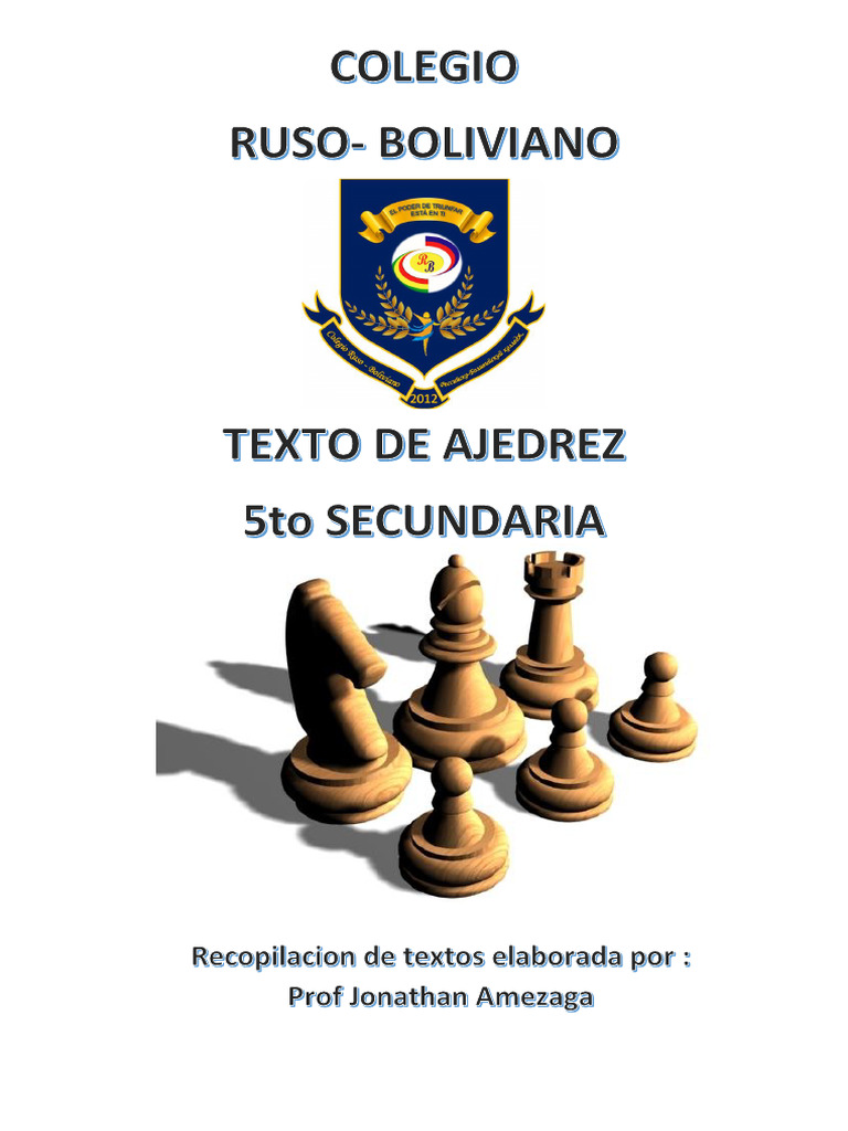 Texto Ajedrez 5to Secundaria | PDF