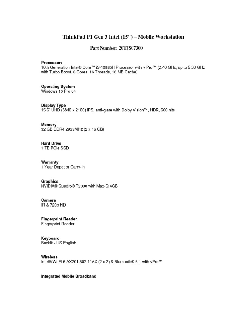 Lenovo Laptops | PDF | Office Equipment | Mobile Computers