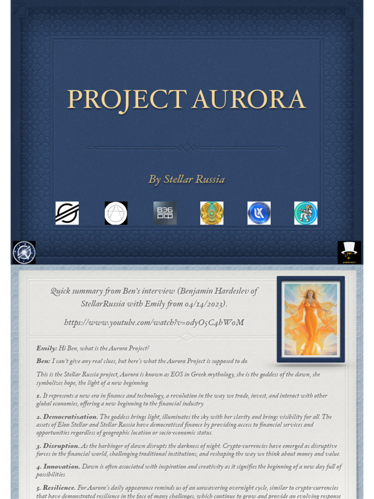 Project Aurora & Ukaz English | PDF | Cryptocurrency | Economies