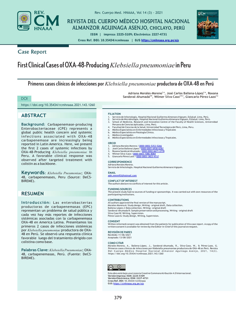 CR 1260 | PDF | Especialidades Medicas | Microbiología