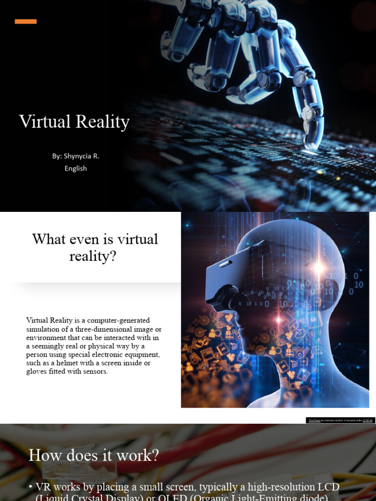 Virtual Reality (VR) | PDF | Virtual Reality | Augmented Reality