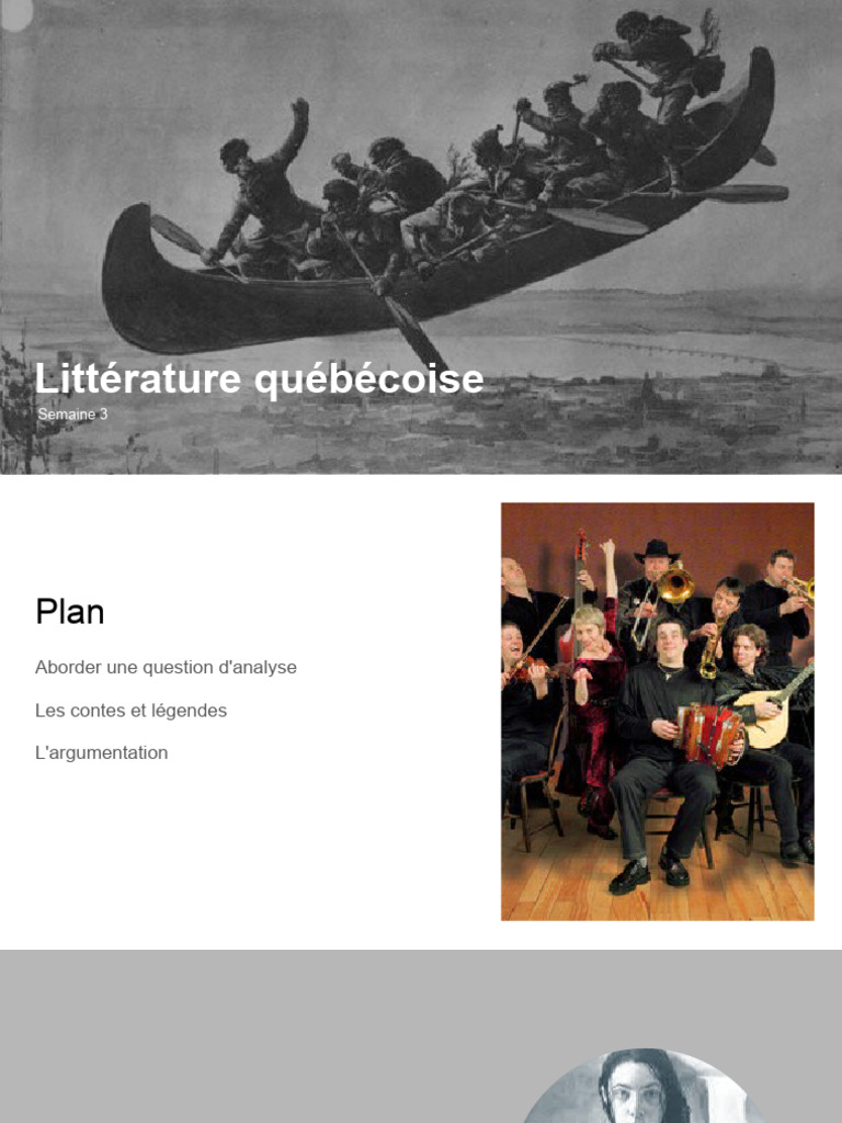 Analyse des contes et légendes québécois | PDF | Loups-garous