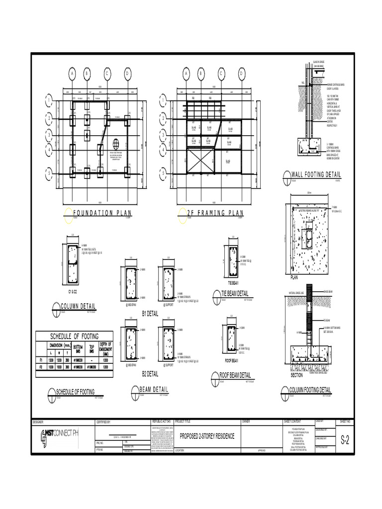 S2 Sample Working Drawing | PDF