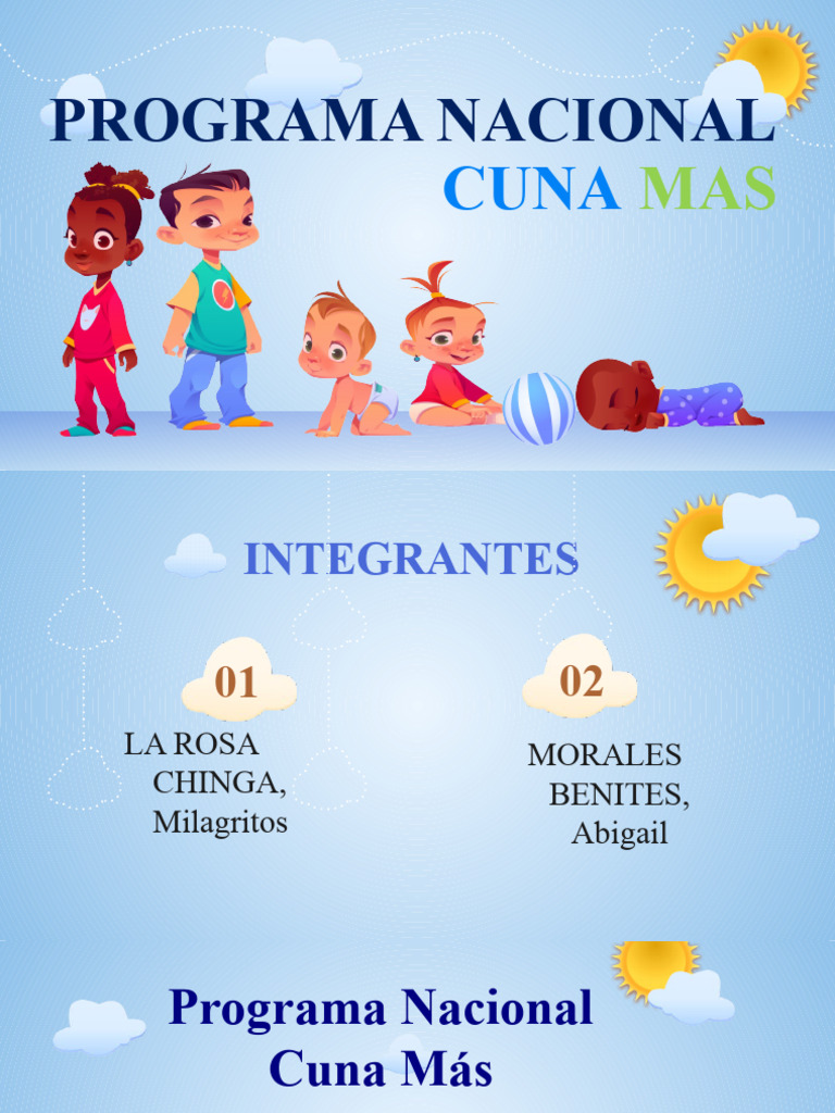 Programa Cuna Mas | PDF | Pobreza | Pobreza e indigencia